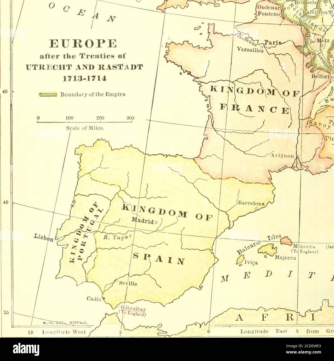 War of the spanish succession 1701 1714 hi-res stock photography and ...