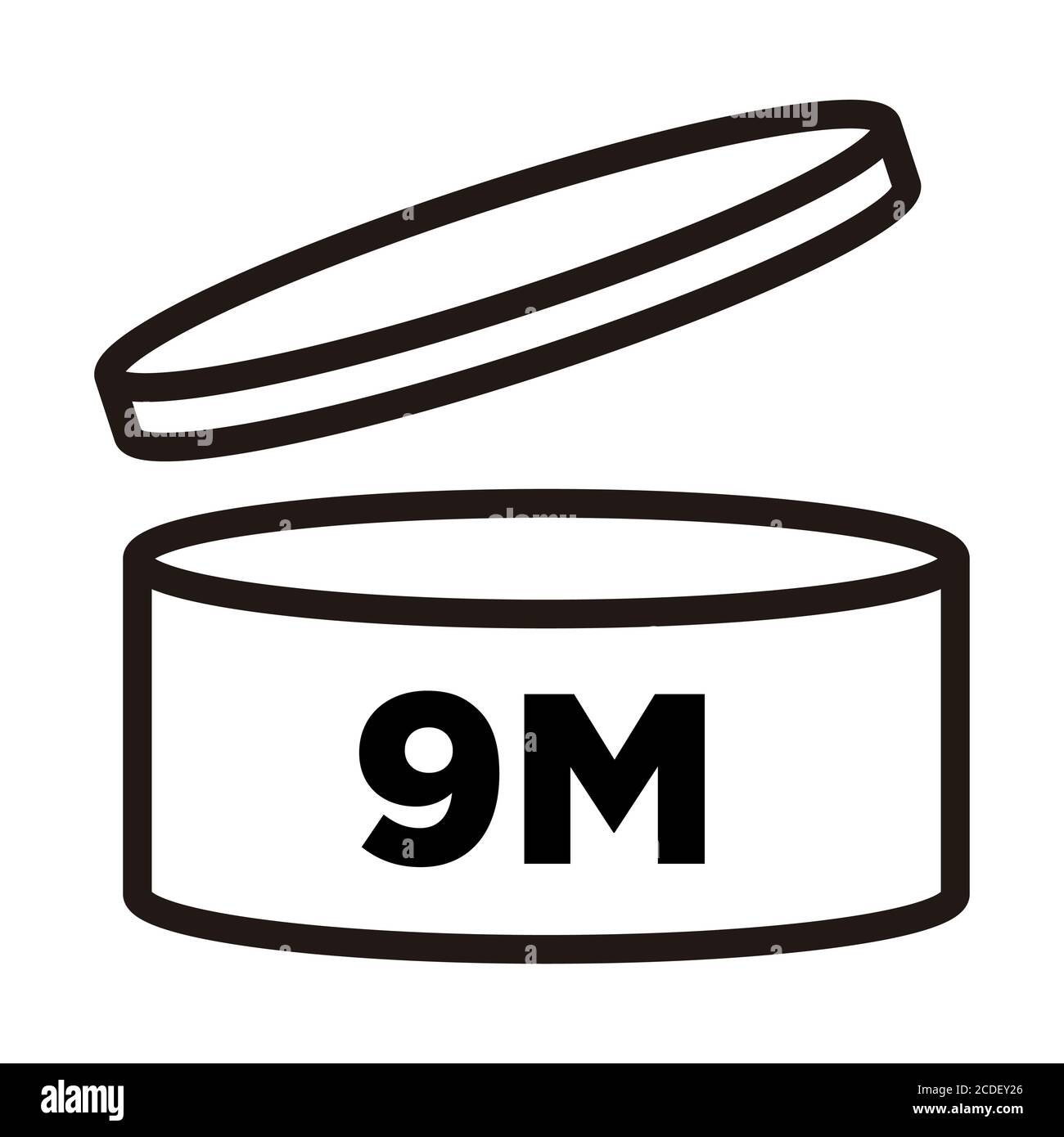 9 Month. Period after opening, PAO symbol, expiration date icon Stock ...