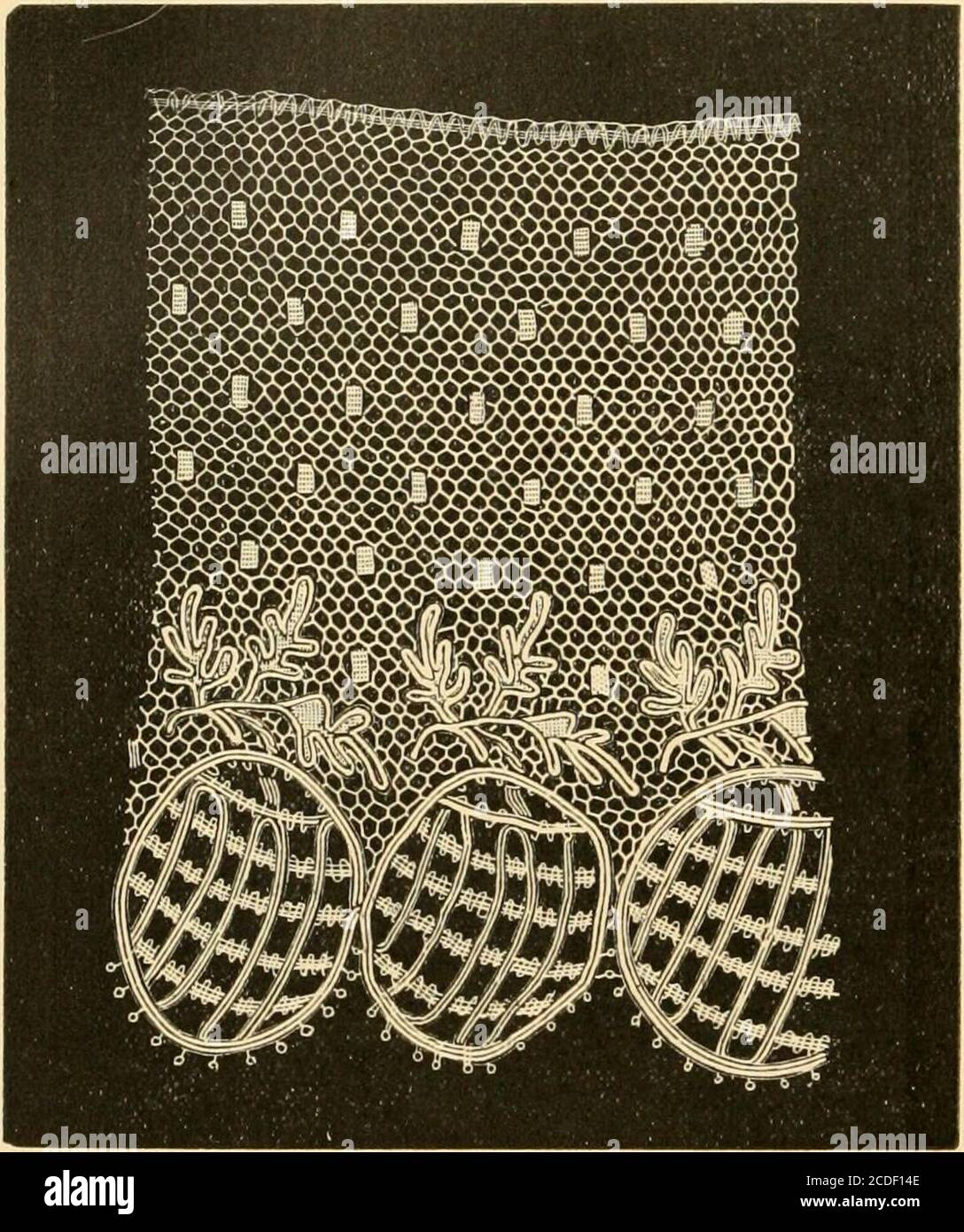 . History of lace . O!« B works of possibly higher perfection made in ...