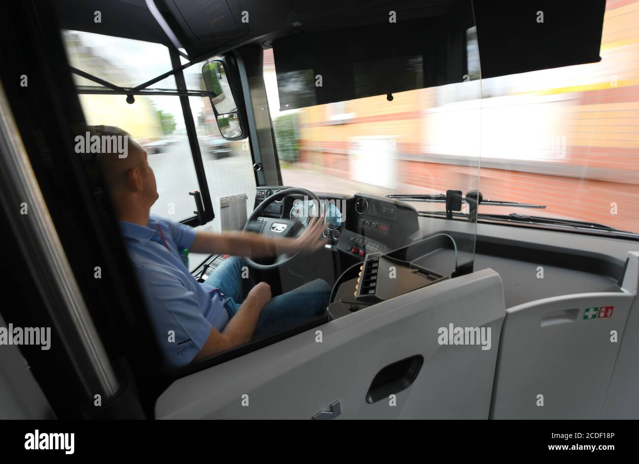 German Bus Driver High Resolution Stock Photography and Images - Alamy