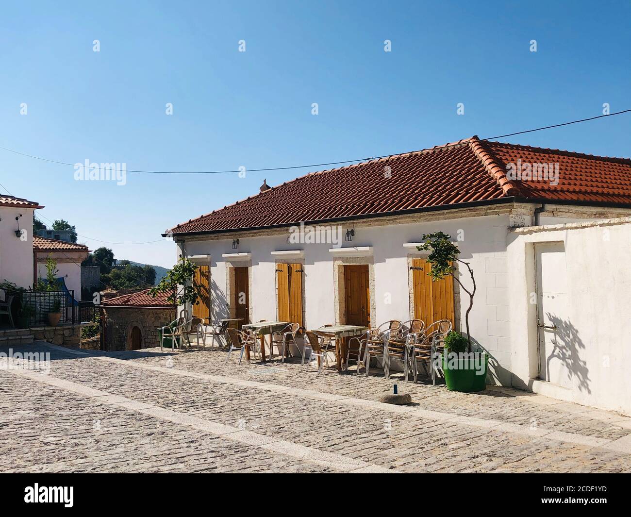 Village of vuno albania hi-res stock photography and images - Alamy