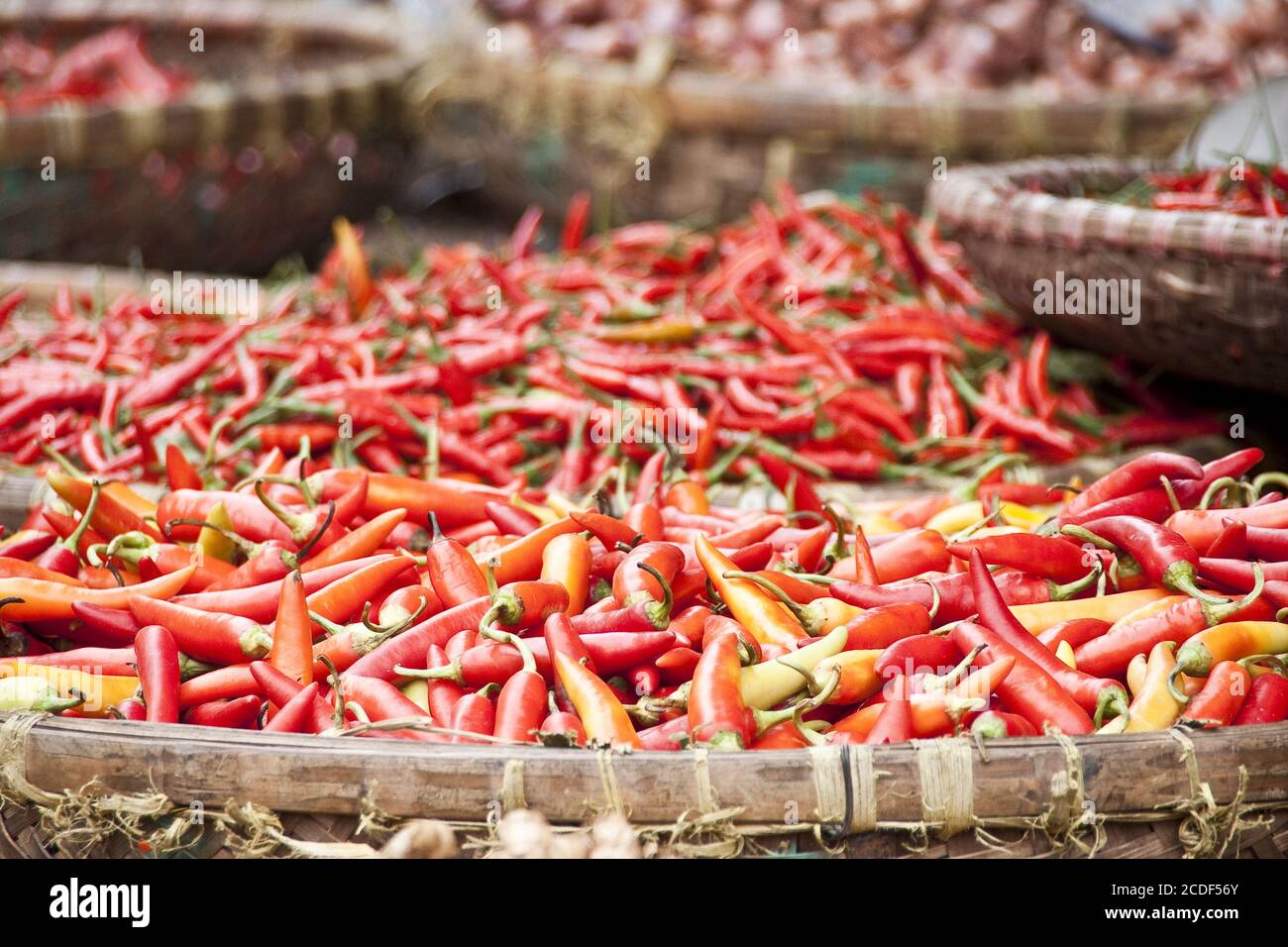 Chilli vendor hi-res stock photography and images - Alamy