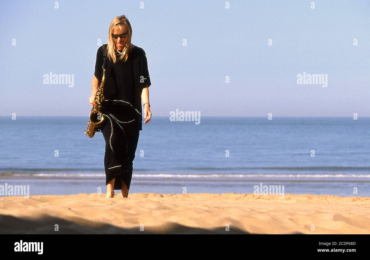 Jazz Saxophonist Barbara Thompson Stock Photo - Alamy