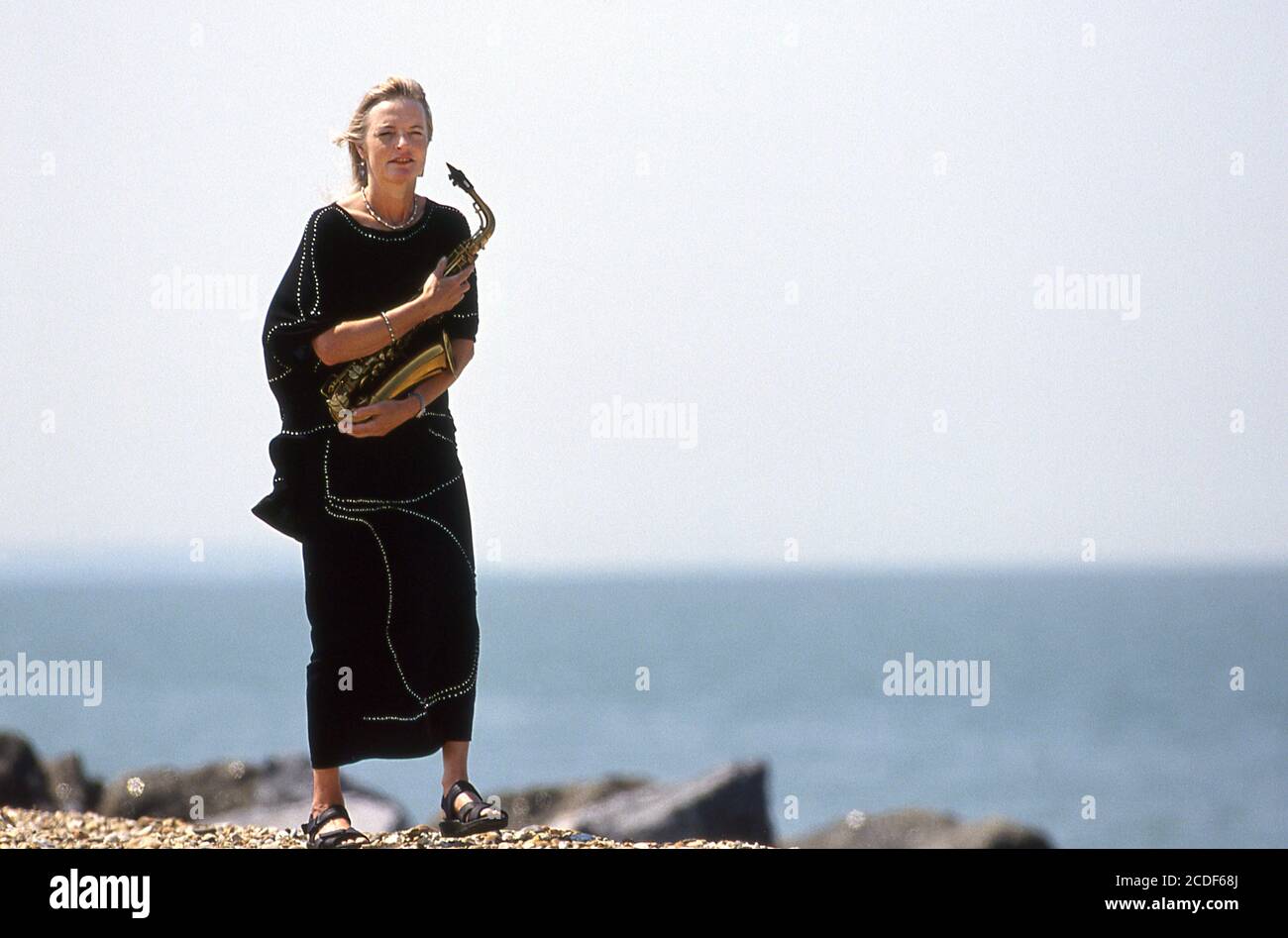 Jazz Saxophonist Barbara Thompson Stock Photo - Alamy