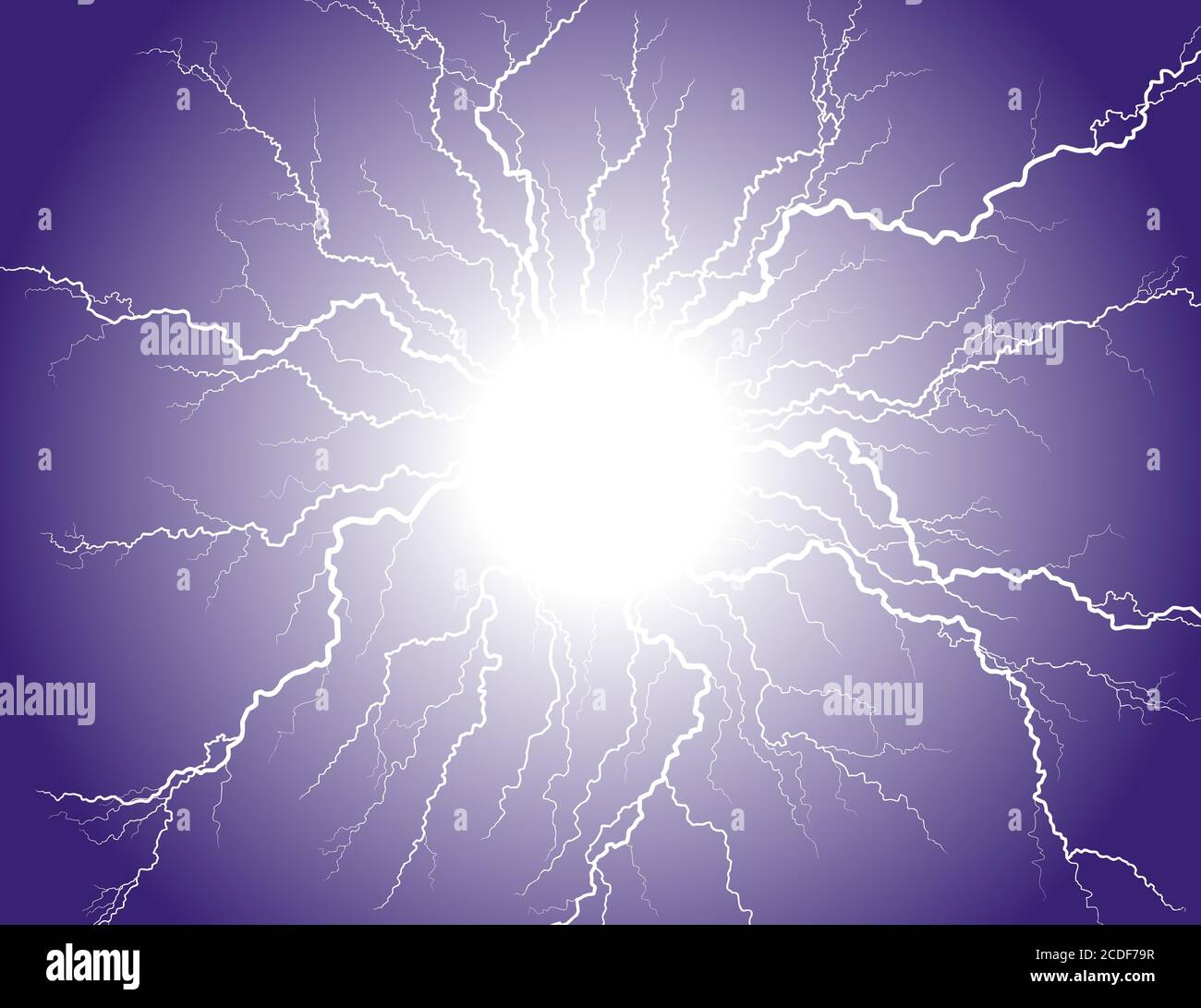 Lightning strike Stock Vector Images - Alamy
