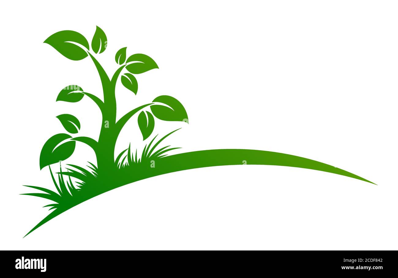 The stylized green forest symbol Stock Vector Image & Art - Alamy