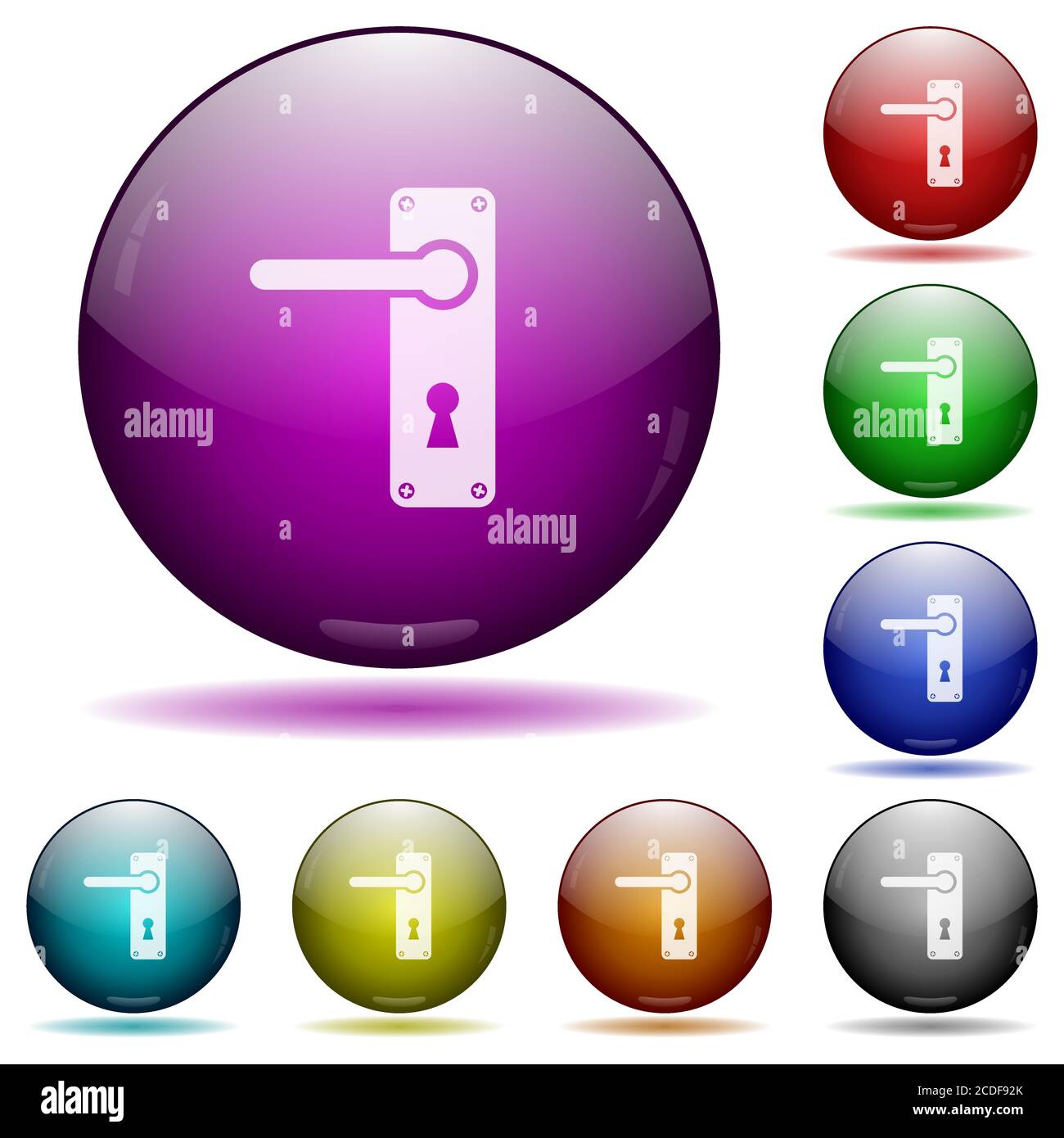 Handed vector vectors hi-res stock photography and images - Alamy