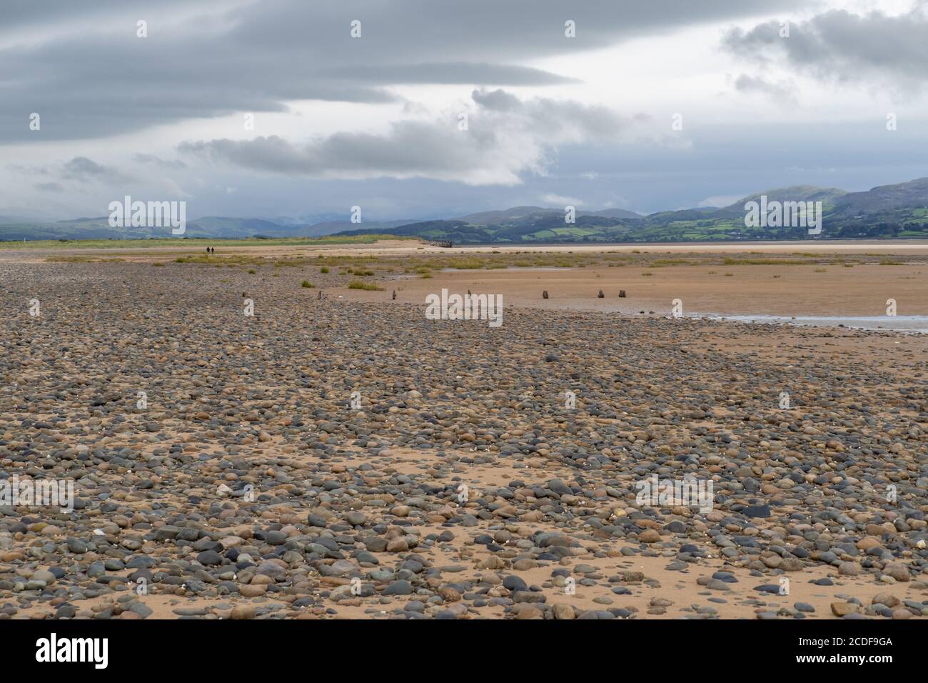 The village of Haverigg lies on the Duddon Estuary a short distance ...