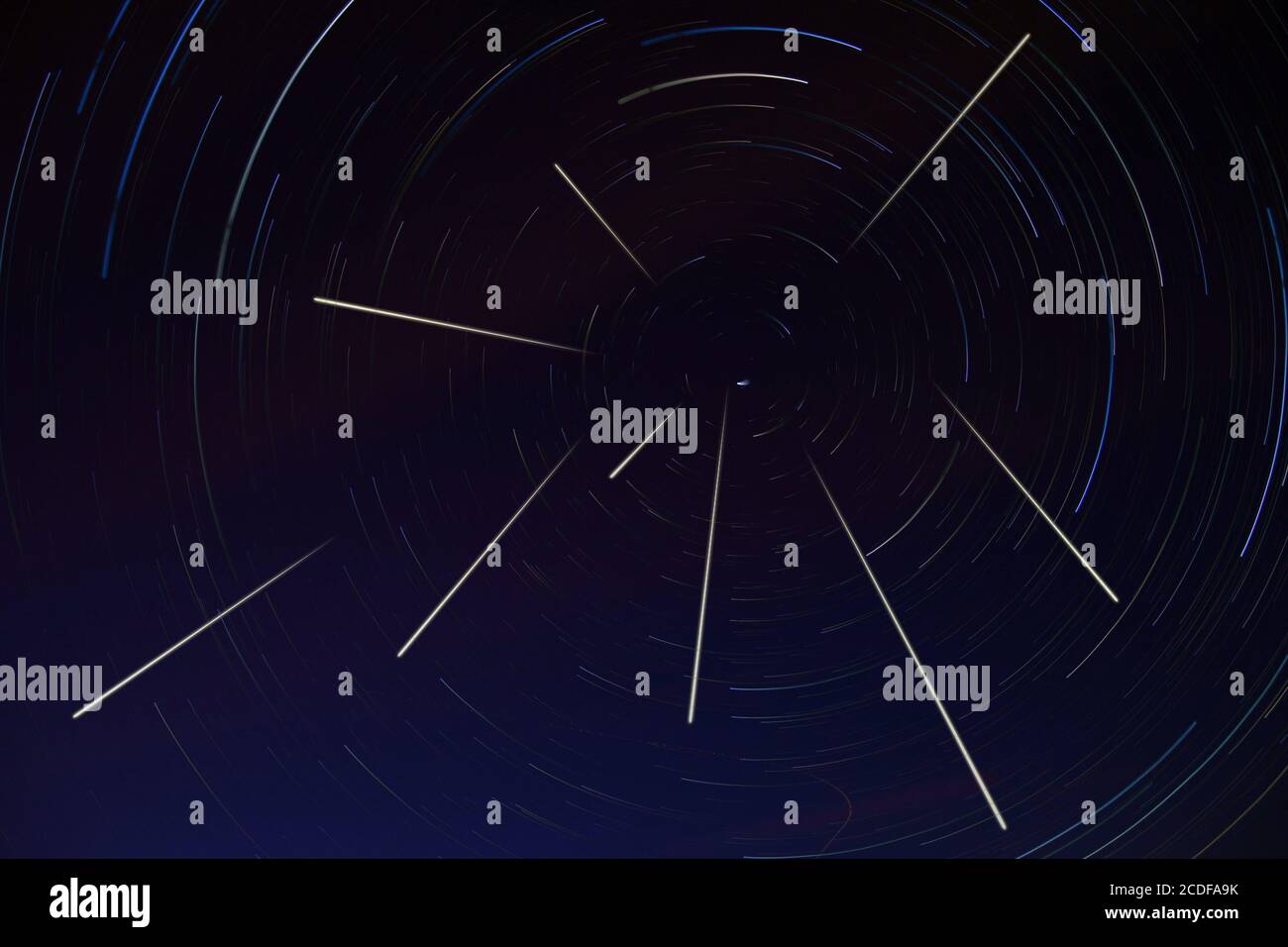 Perseids landscape hi-res stock photography and images - Alamy