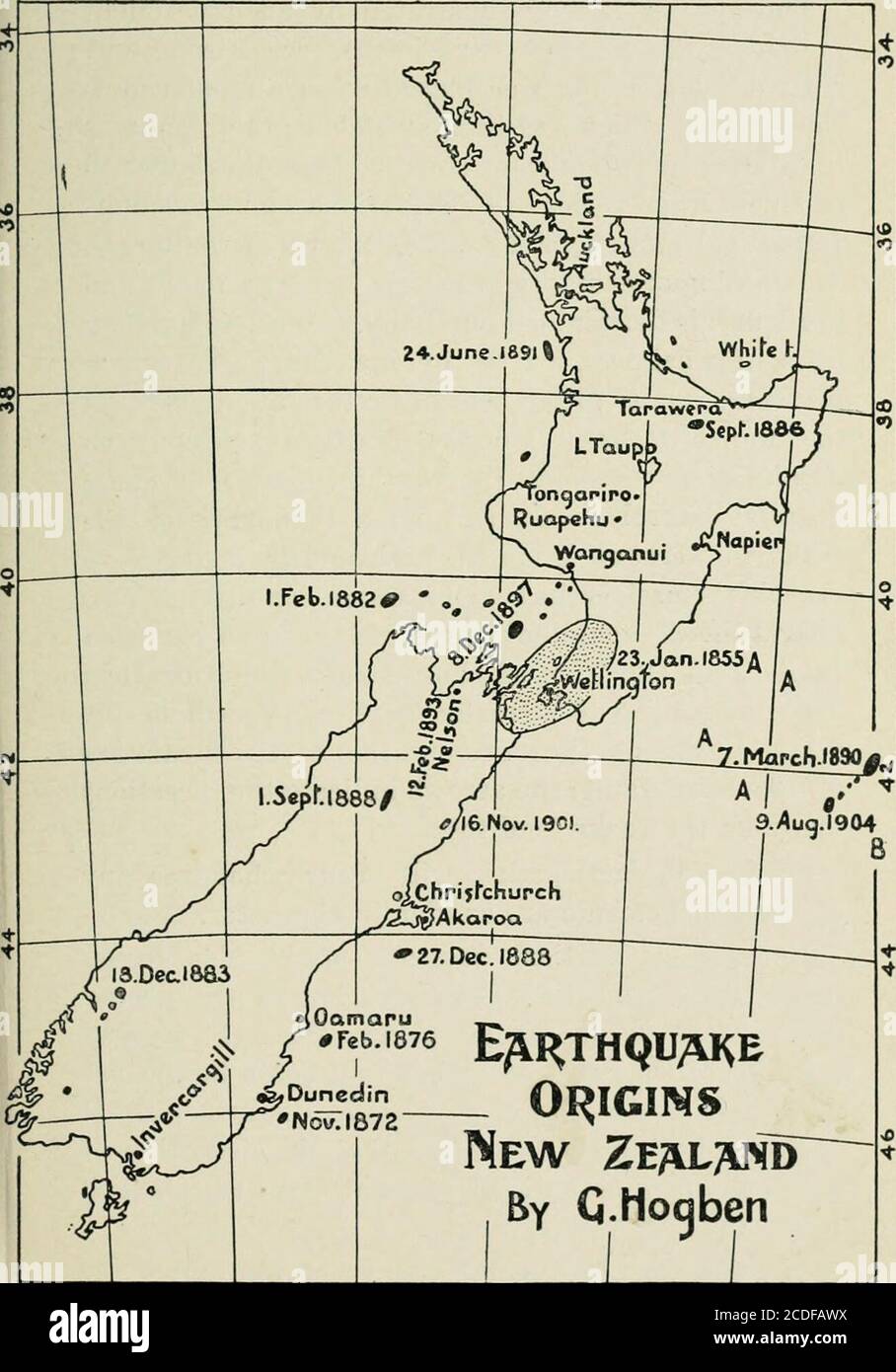 . The geography of New Zealand. Historical, physical, political, and ...
