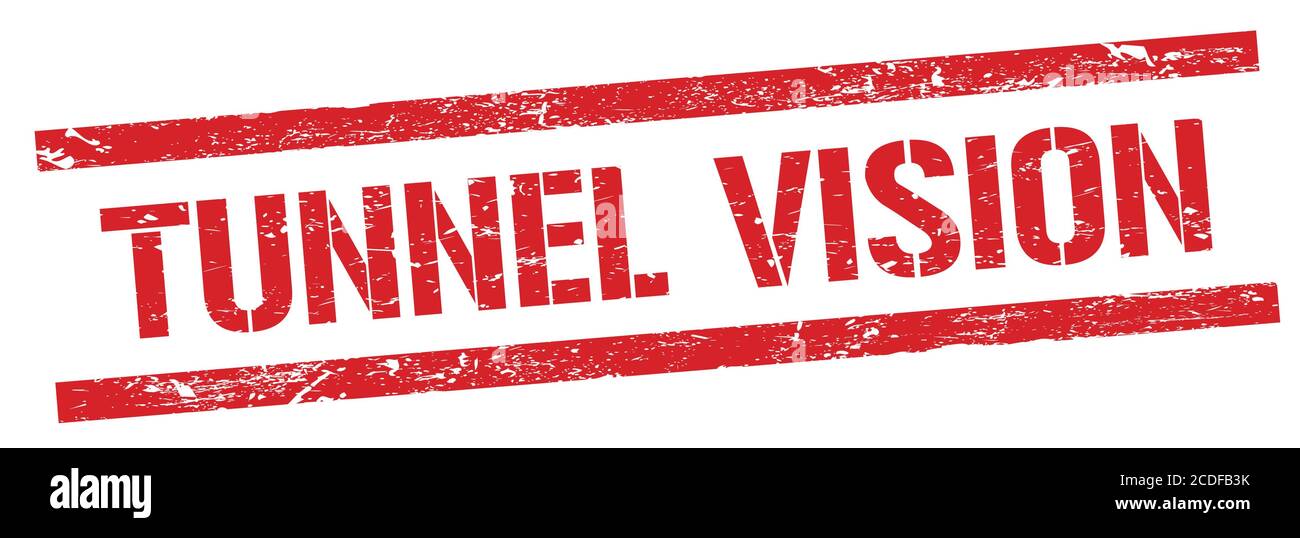 Tunnel vision stamp hi-res stock photography and images - Alamy