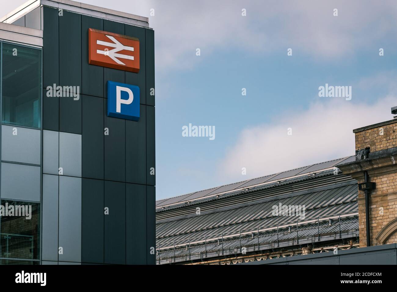 Railway station parking hi-res stock photography and images - Alamy