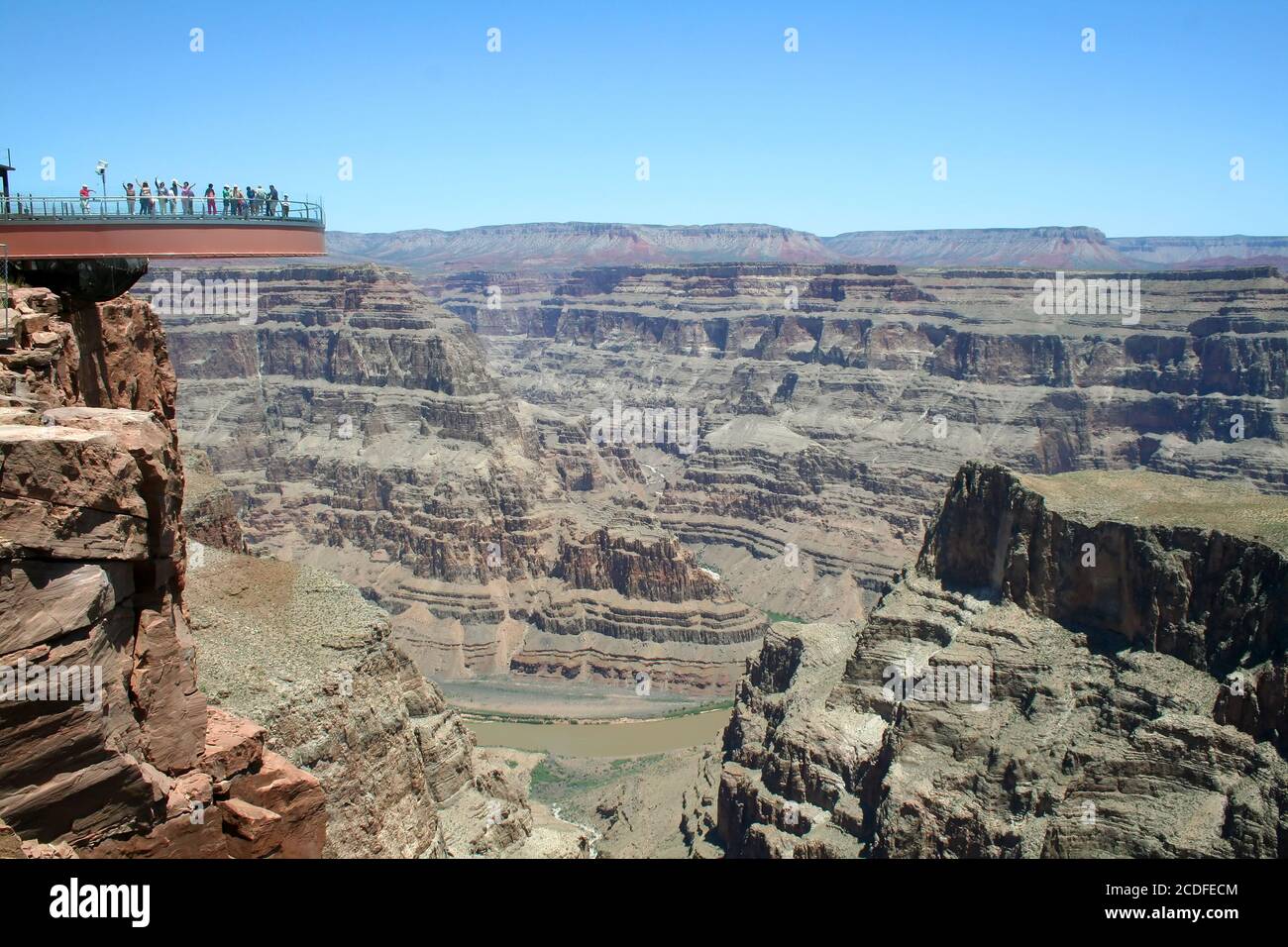 Grand canyon skywalk hi-res stock photography and images - Alamy