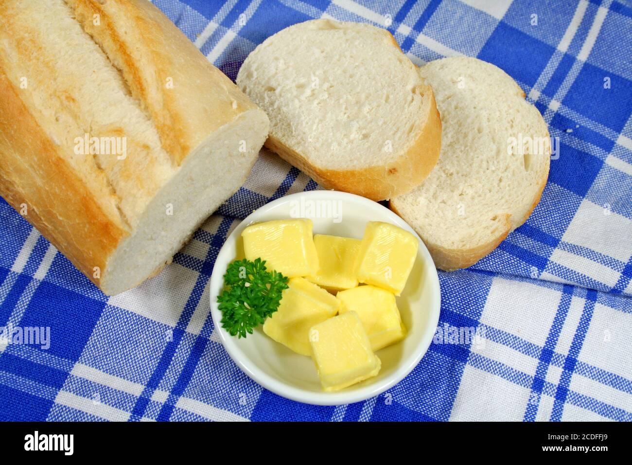 Bread And Butter 2 Stock Photo - Alamy