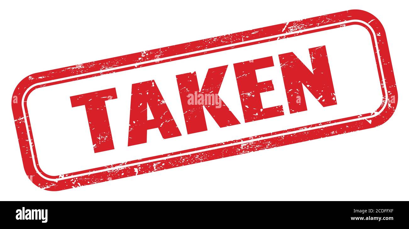 Taken stamp hi-res stock photography and images - Alamy