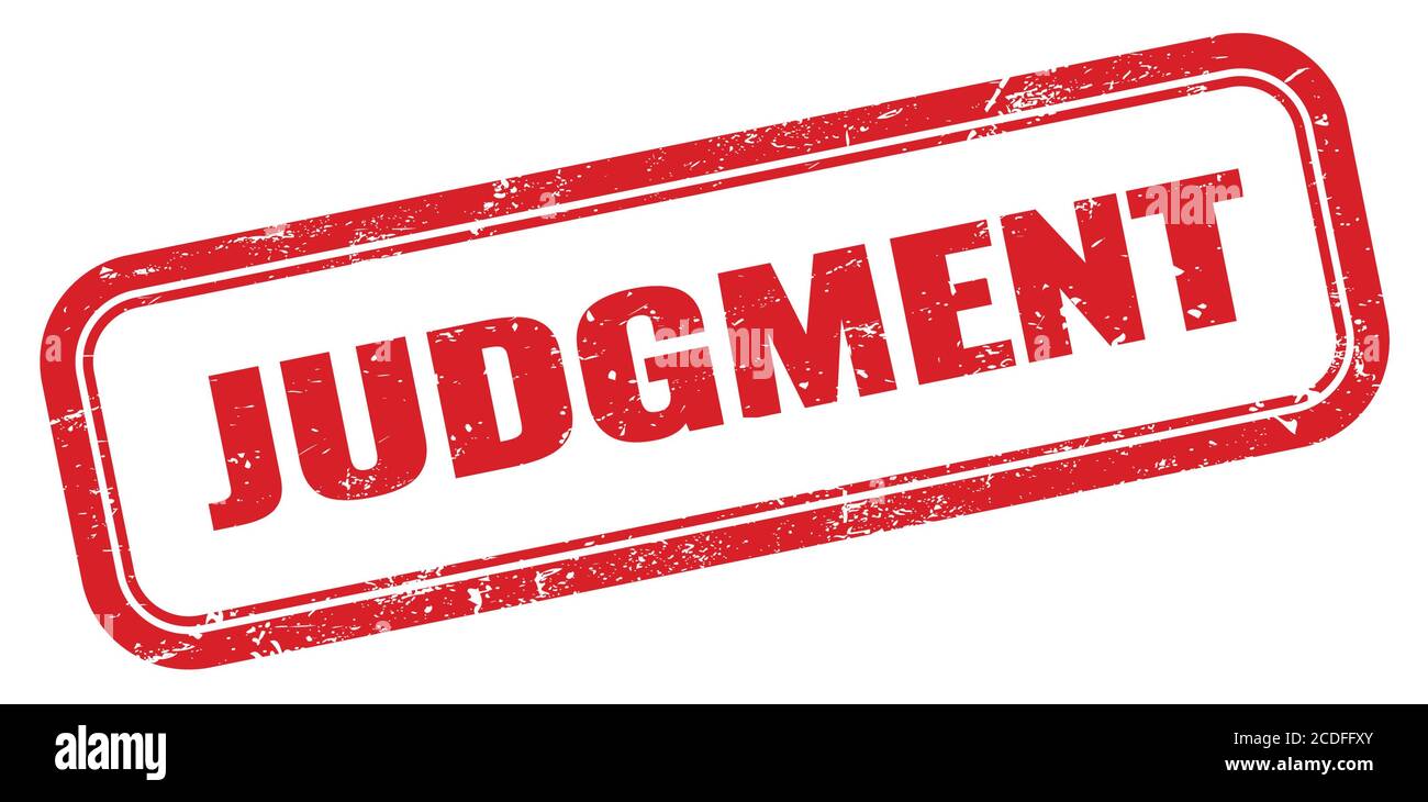 Judgment stamp Cut Out Stock Images & Pictures - Alamy