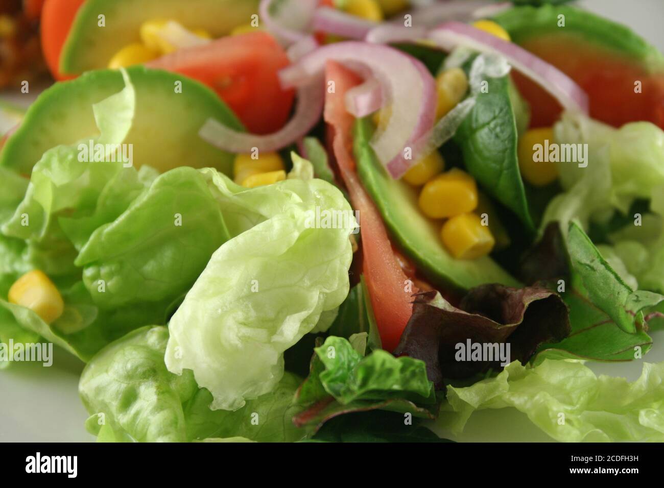 Salad Background 4 Stock Photo - Alamy