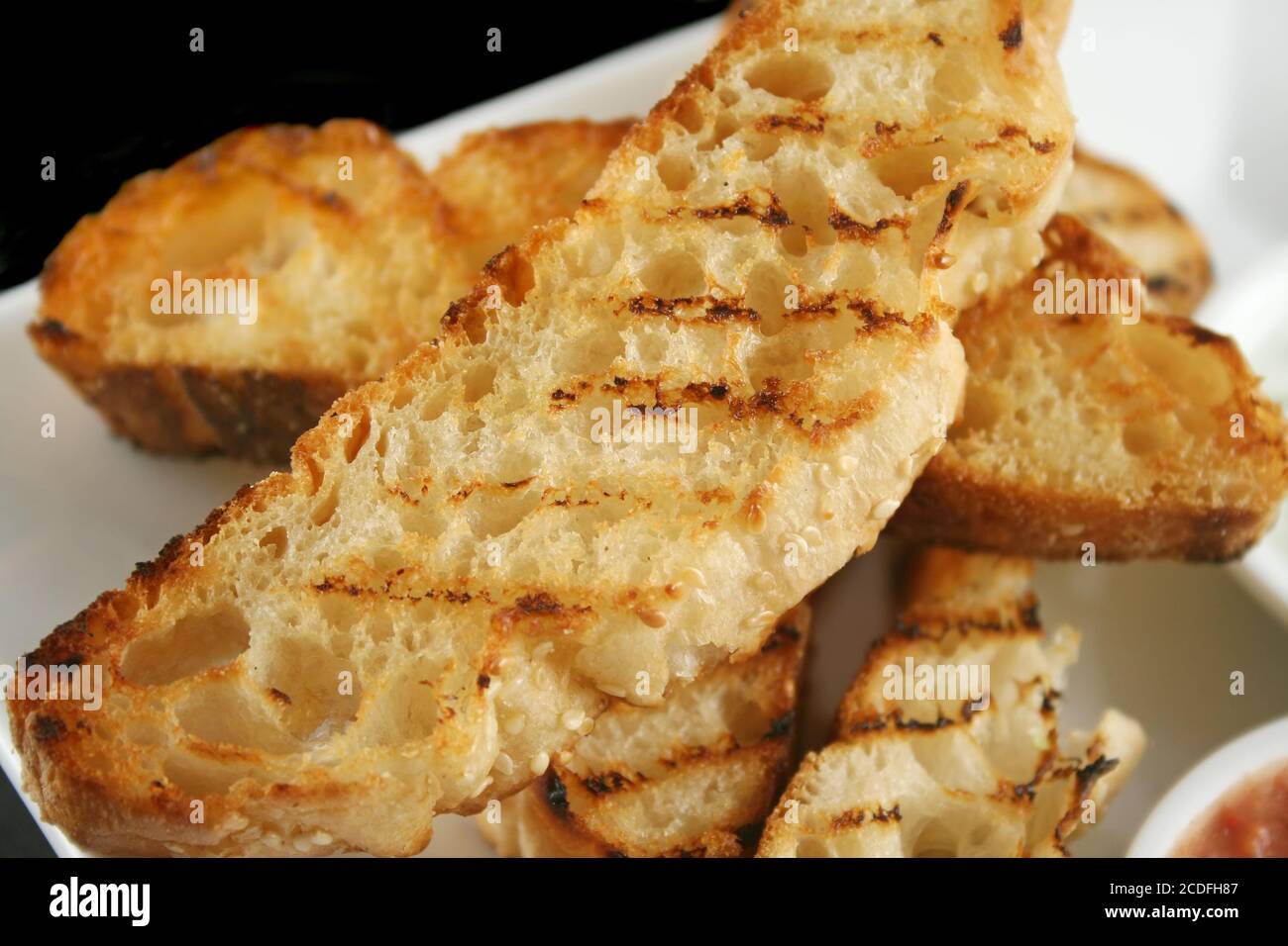 Toasted Turkish Bread Stock Photo - Alamy