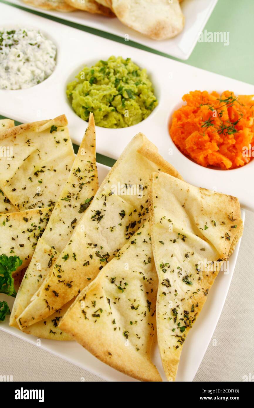 Assorted dips hi-res stock photography and images - Alamy