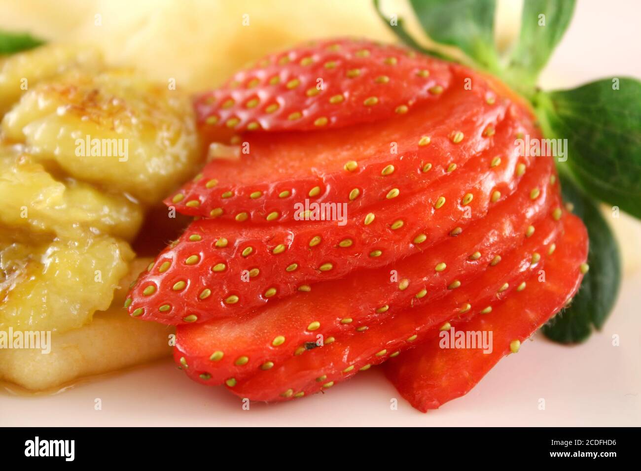 Banana Crepes 4 Stock Photo - Alamy