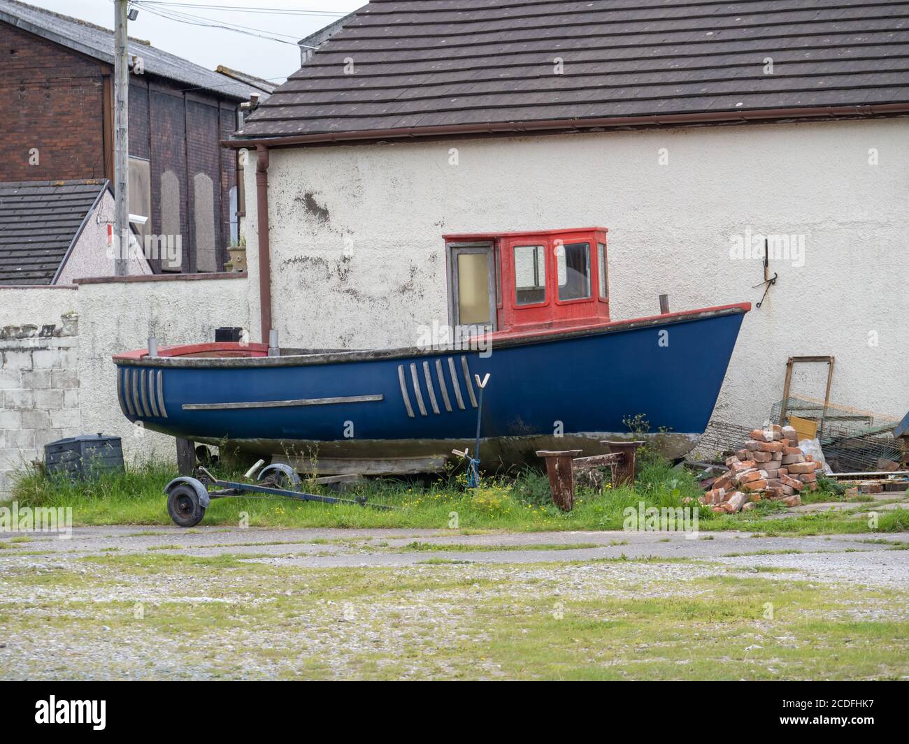 The village of Haverigg lies on the Duddon Estuary a short distance ...
