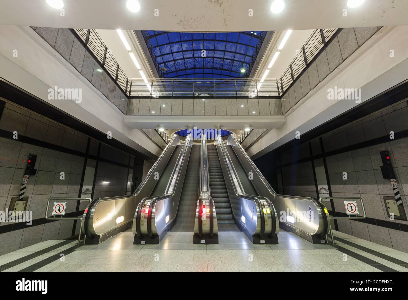 Dortmund, Germany - August 9, 2020: Dortmund Metro MRT Stadtbahn ...