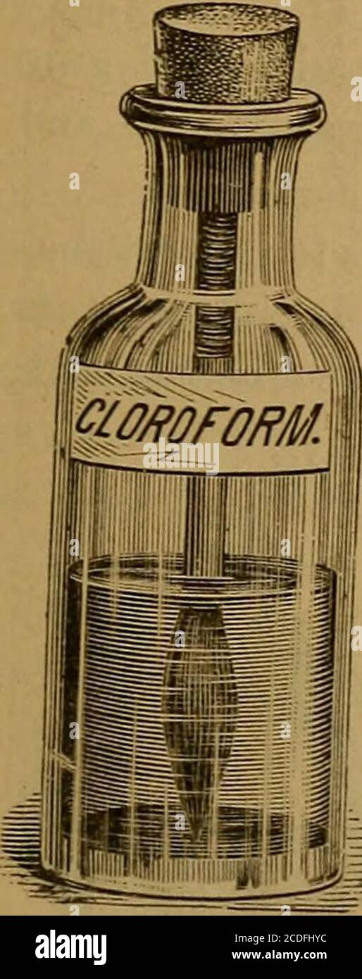 Chloroform bottle hi-res stock photography and images - Alamy