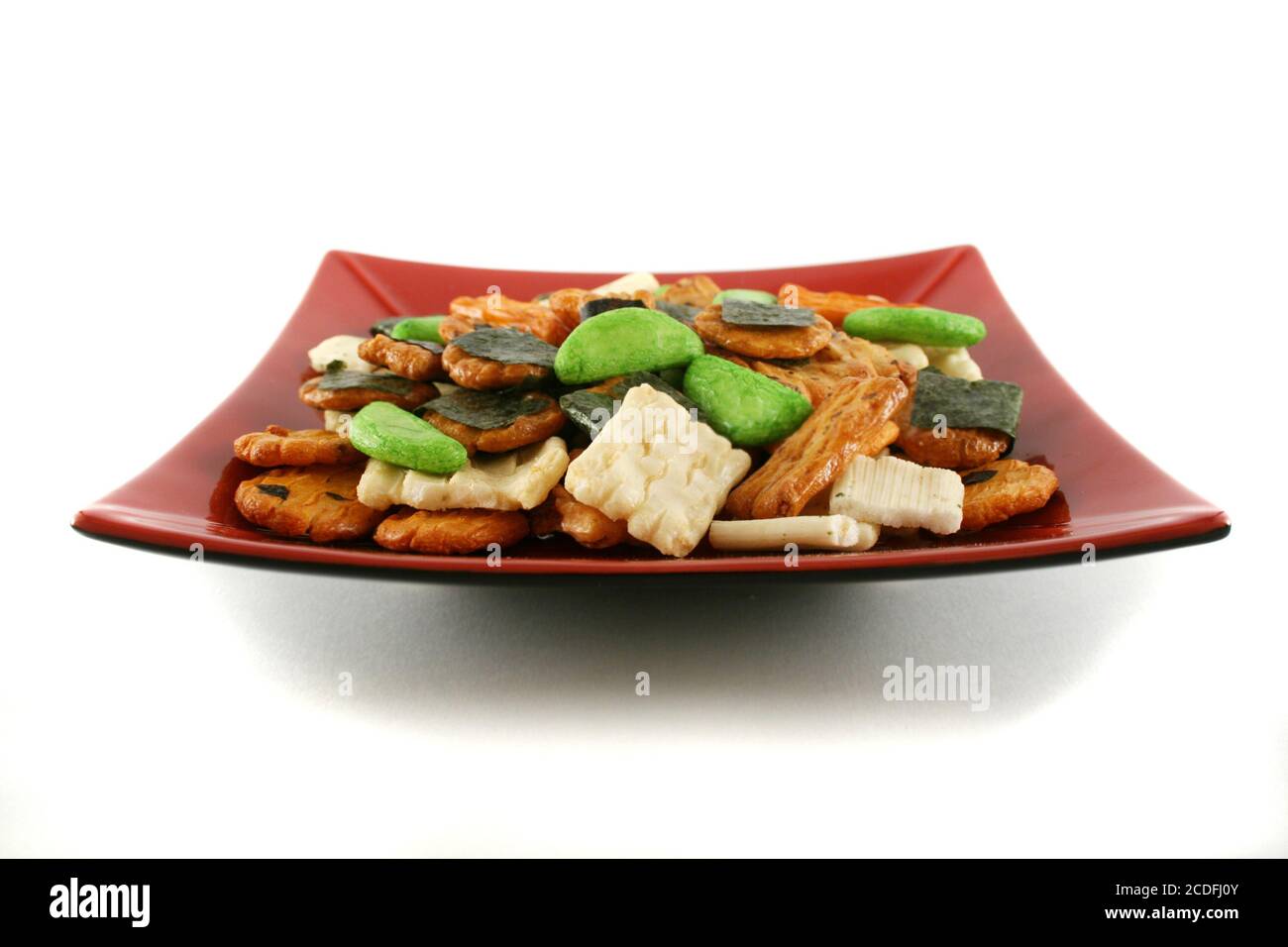 Asian Rice Crackers 5 Stock Photo - Alamy