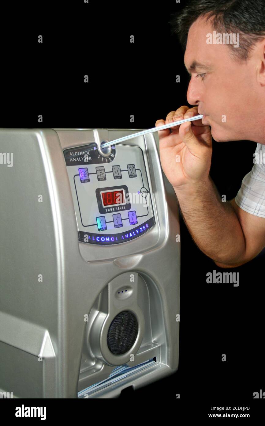 Breath Test Machine 1 Stock Photo - Alamy