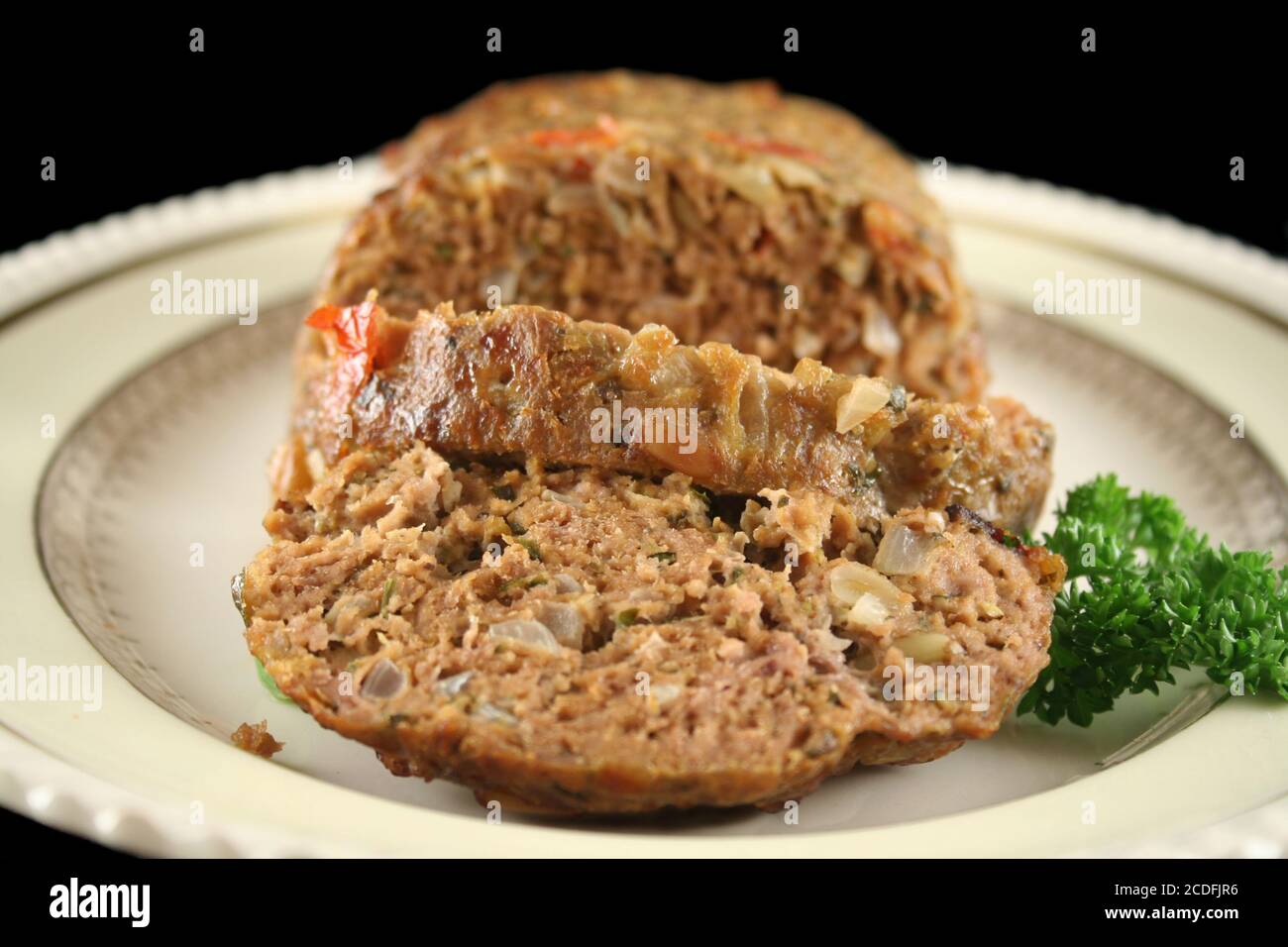 Lamb Meatloaf 4 Stock Photo - Alamy