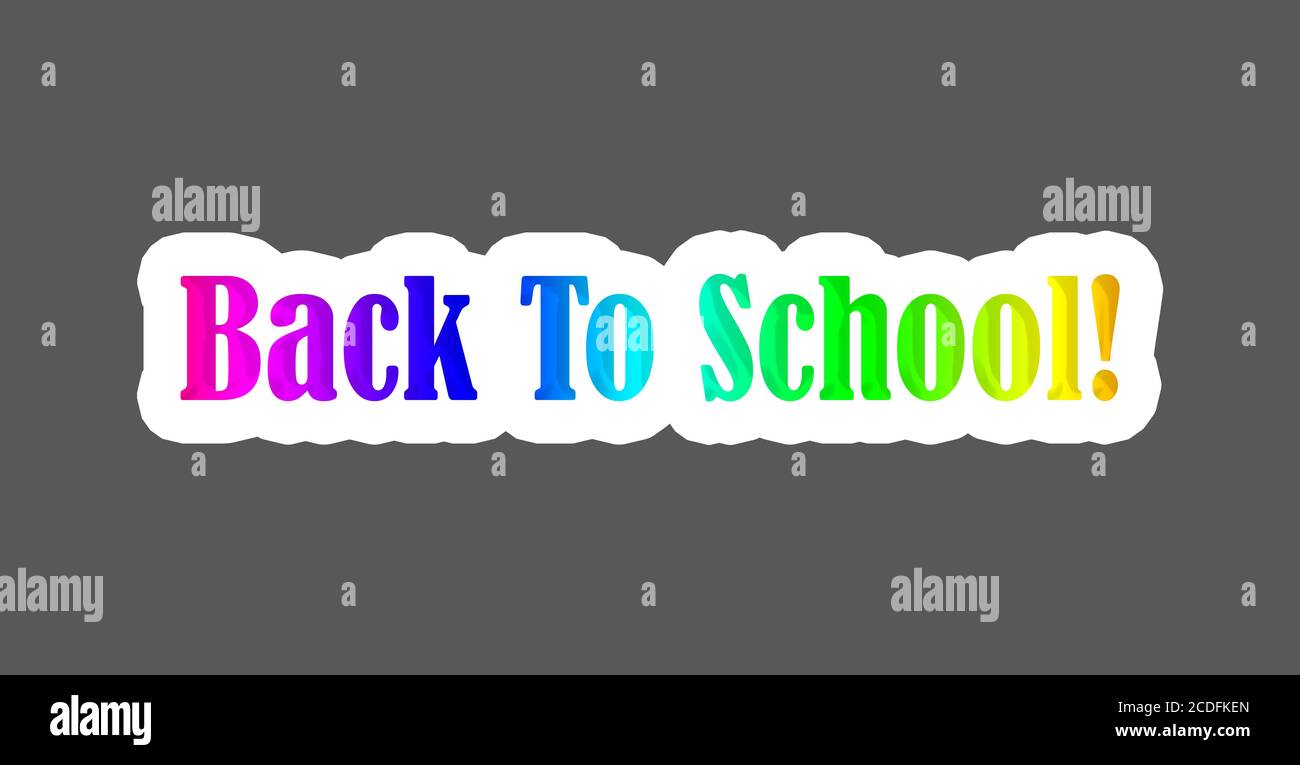 Welcome back to class hi-res stock photography and images - Alamy