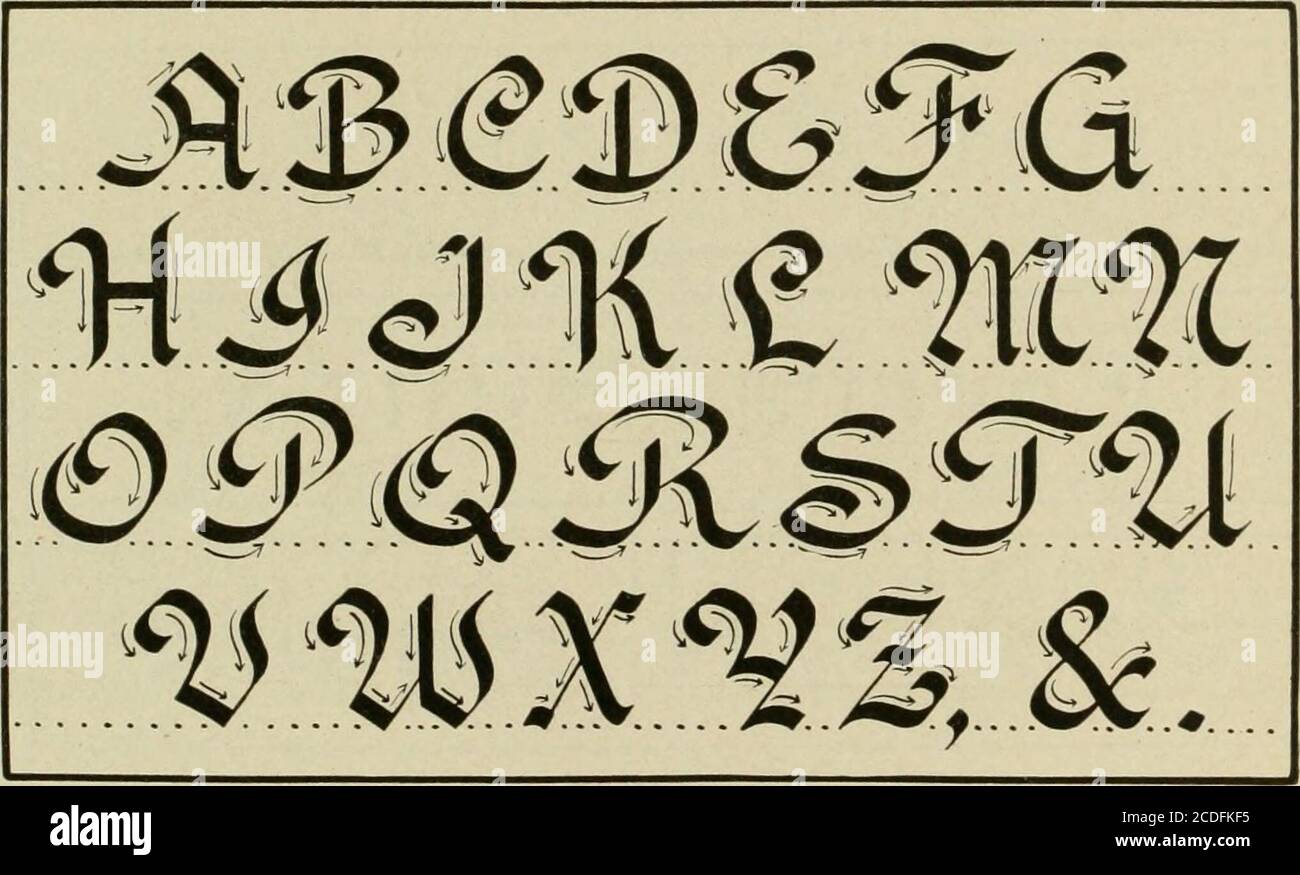 With a slant pen hi-res stock photography and images - Alamy