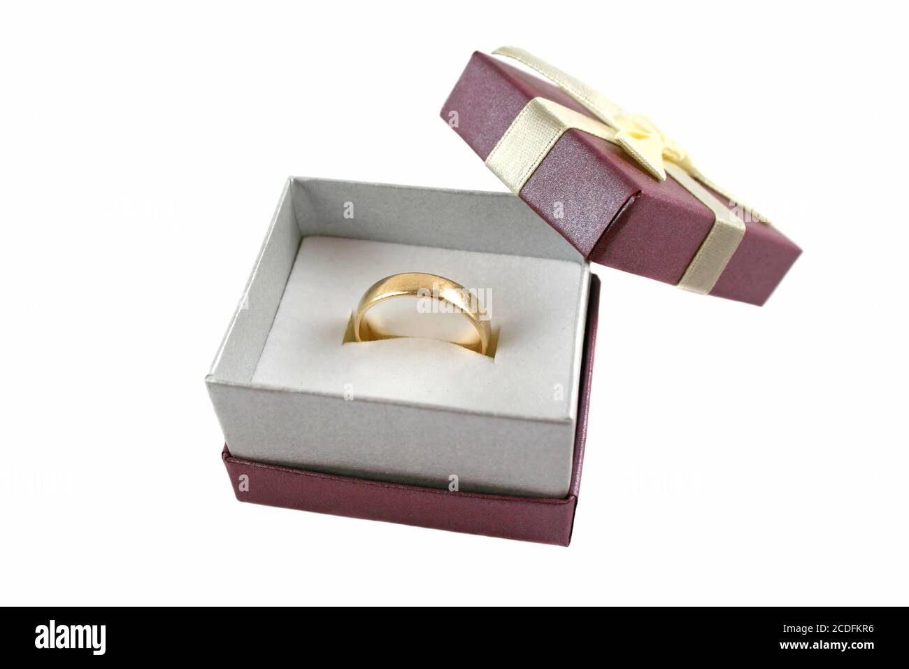Ring Gift Box 3 Stock Photo - Alamy