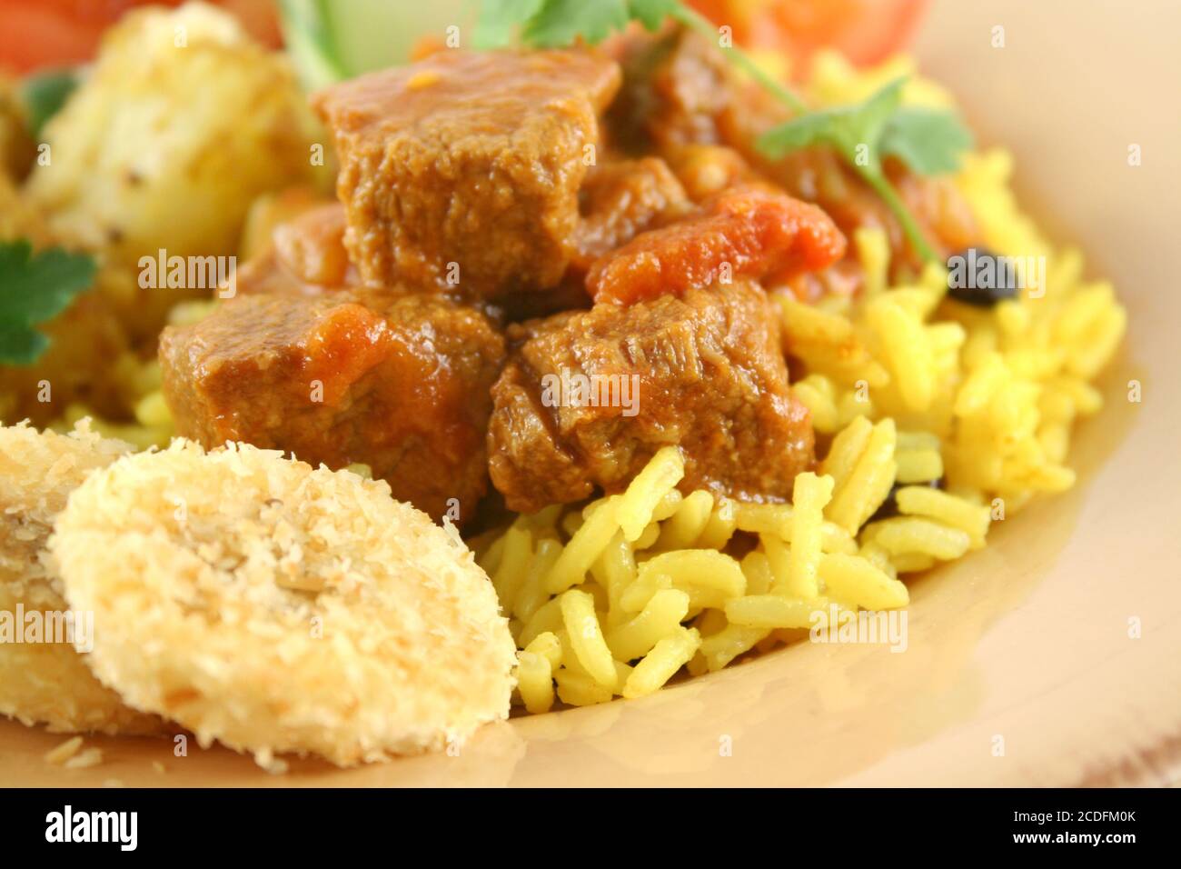 Indian Beef Curry Stock Photo - Alamy