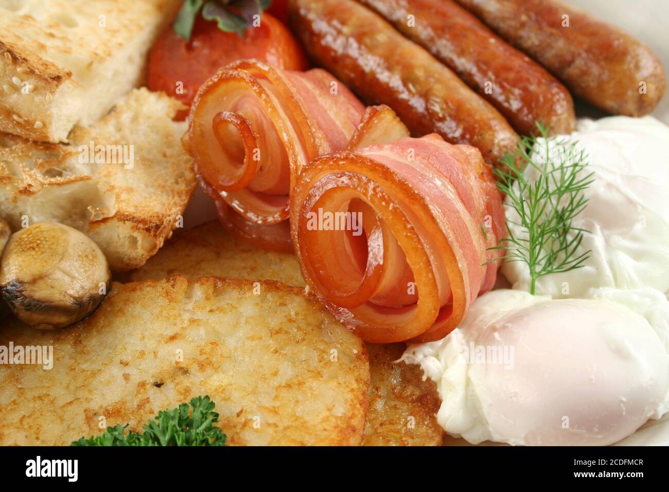 Mixed grill breakfast hi-res stock photography and images - Alamy
