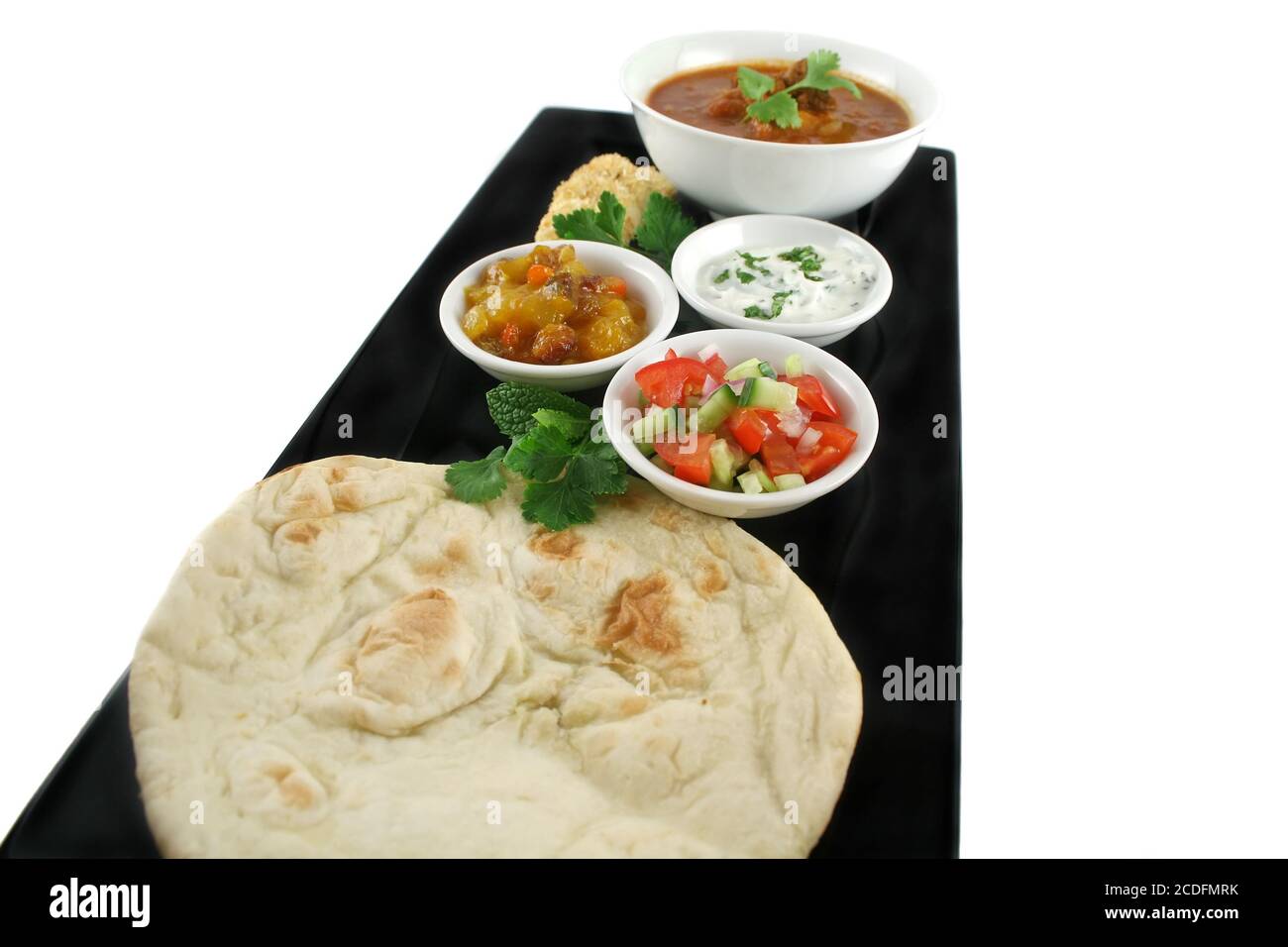 Feast Of Indian Food Stock Photo - Alamy