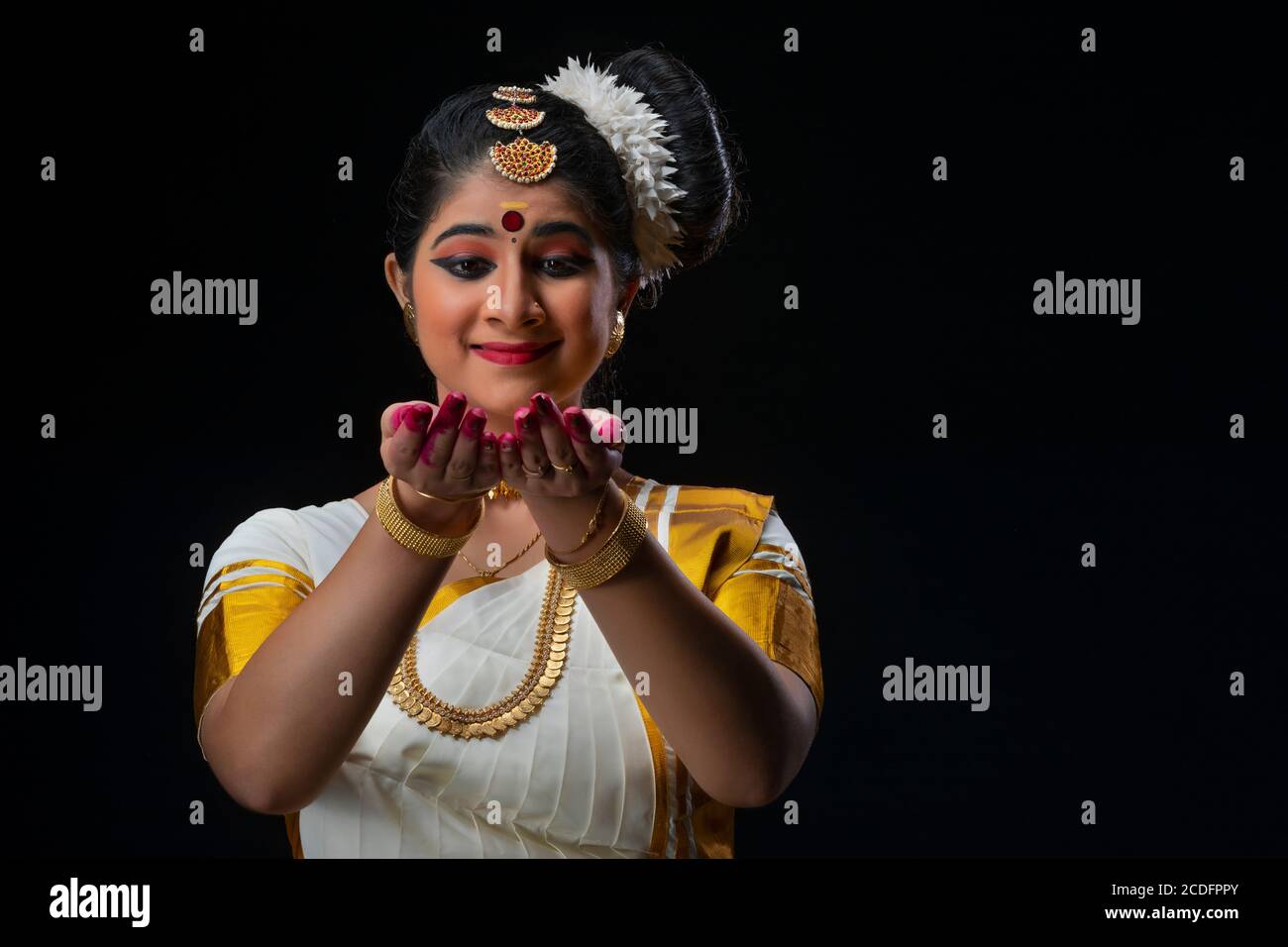 Pushpanjali hi-res stock photography and images - Alamy