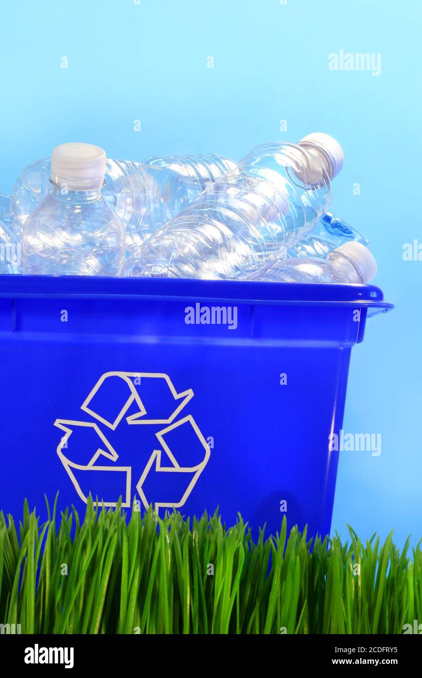 Recycling container filled plastic bottles hi-res stock photography and ...