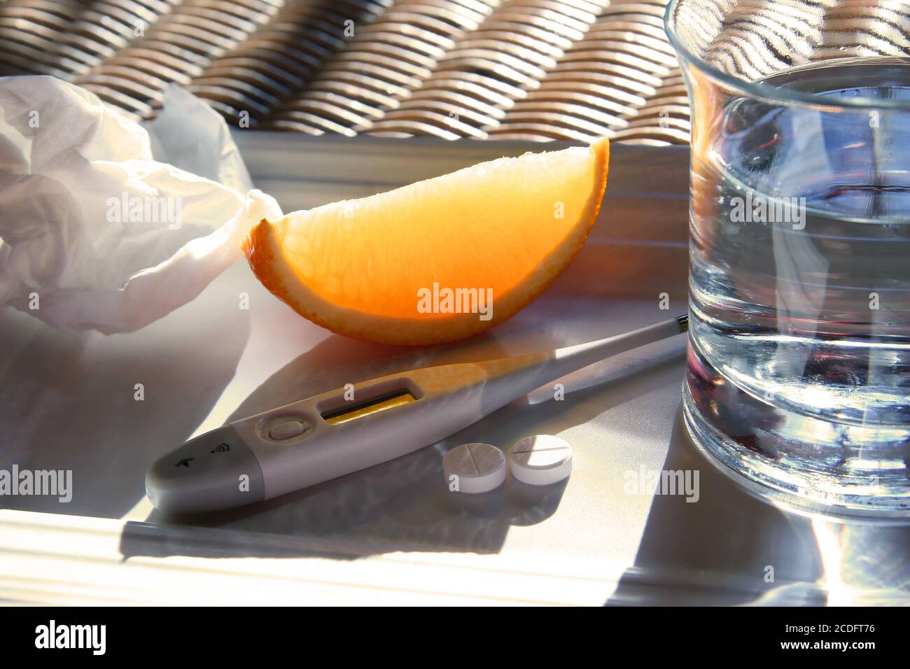Cold season and vitamin C Stock Photo - Alamy