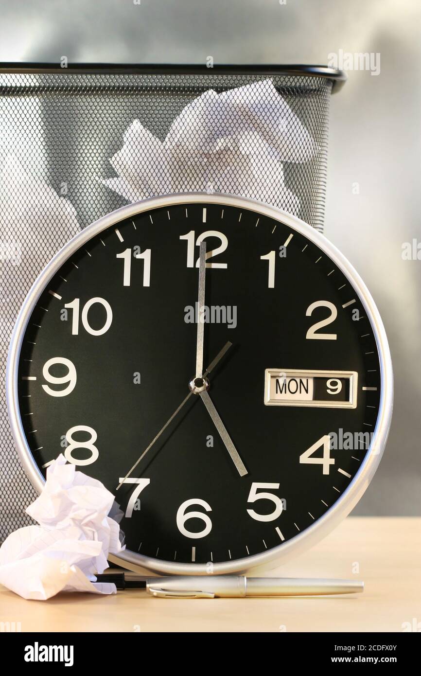 Finally 5 oclock Stock Photo - Alamy