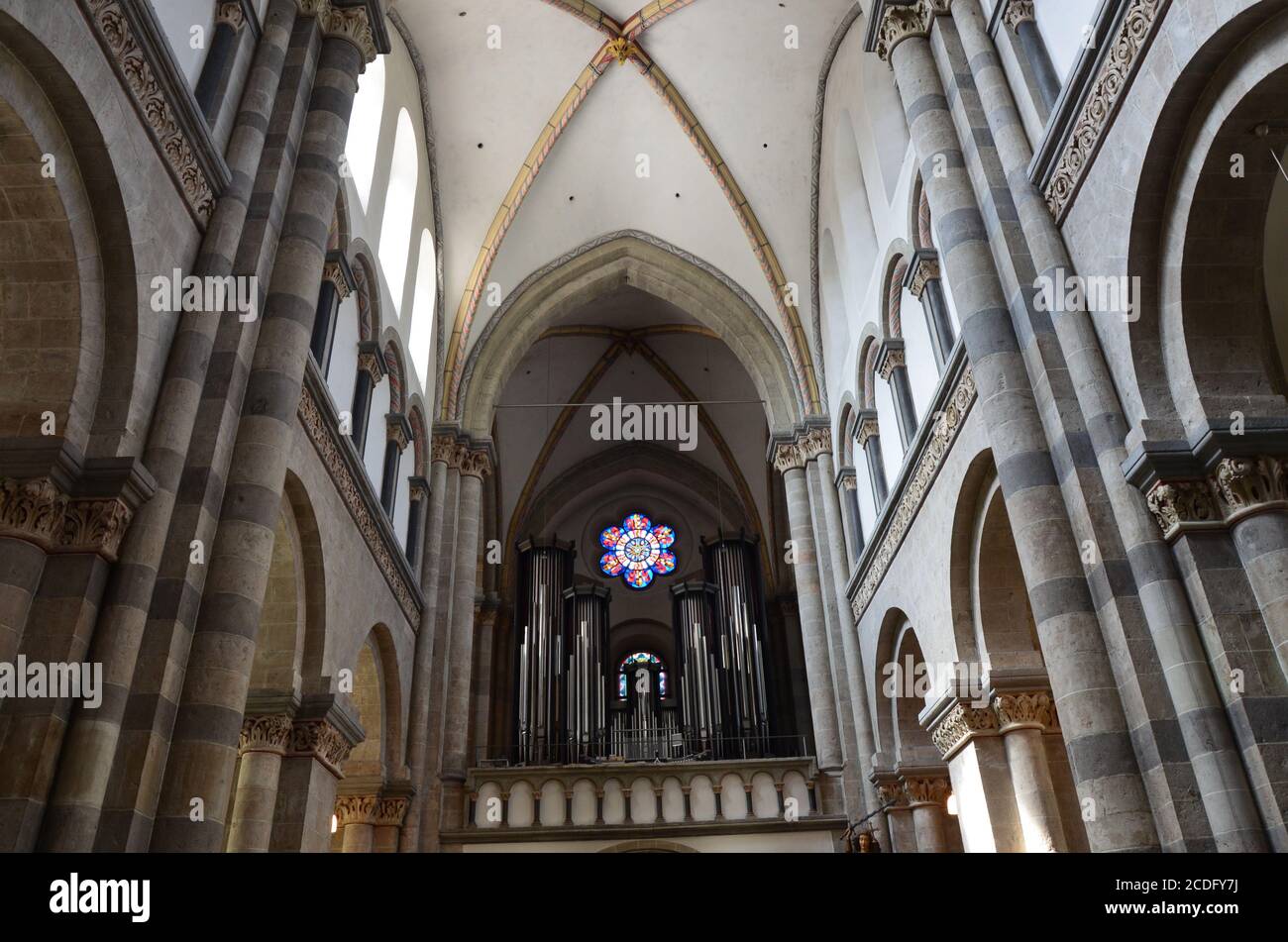 Cologne, Germany: St Andreas romanesque basilica Stock Photo - Alamy