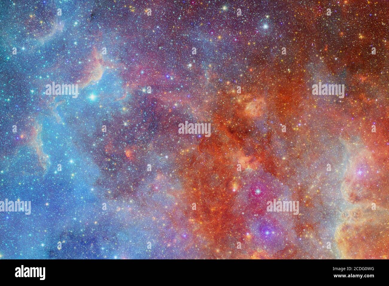 Outer space art. Starfield. Awesome nebulae. Elements of this image ...