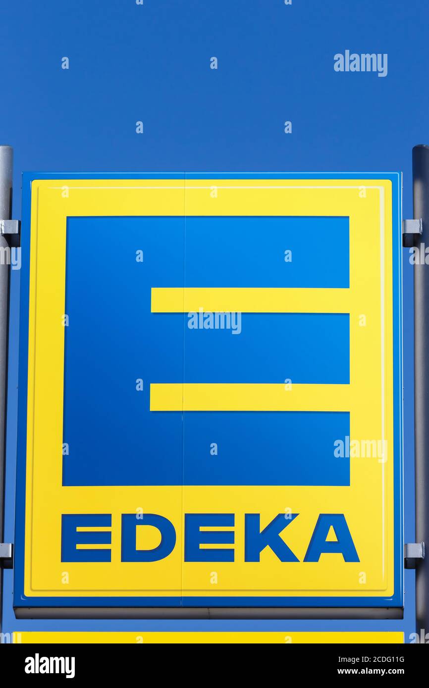Edeka logo hi-res stock photography and images - Alamy
