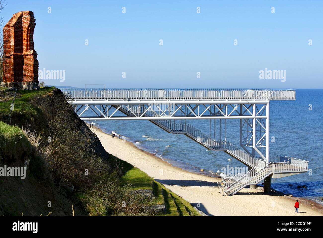 Marine viewing platform Stock Photo - Alamy