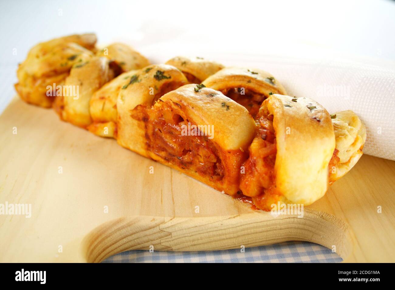 Twisted Savory Loaf Stock Photo - Alamy
