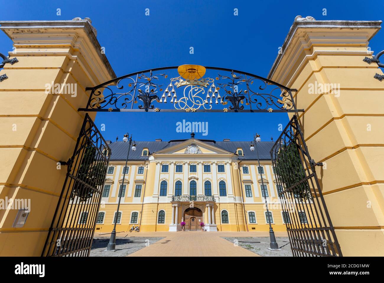 The Archiepiscopal Palace or the Bishop’s Palace of Kalocsa, Hungary on ...