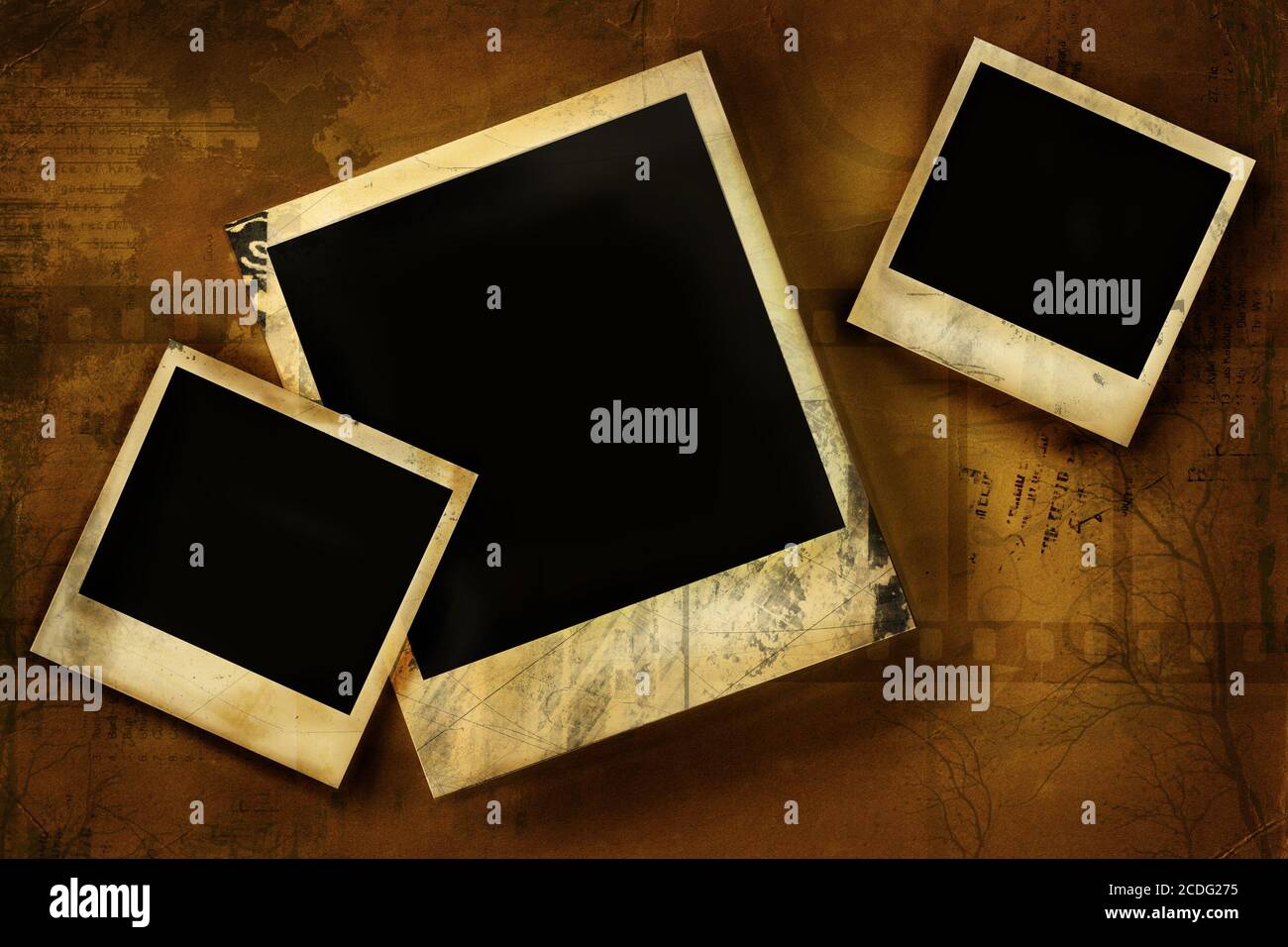 Old polaroid hi-res stock photography and images - Alamy