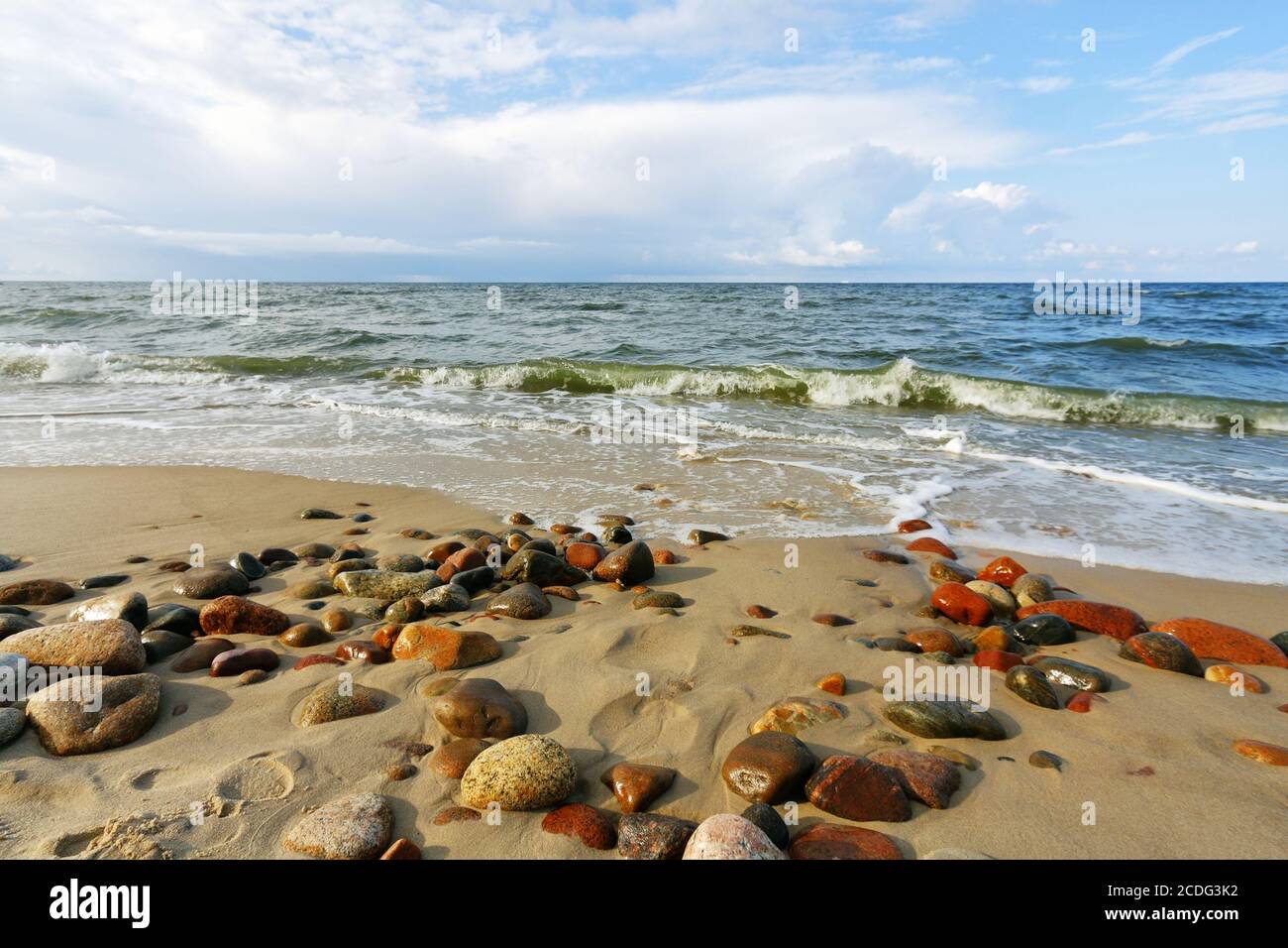 Stones on the beach Stock Photo - Alamy