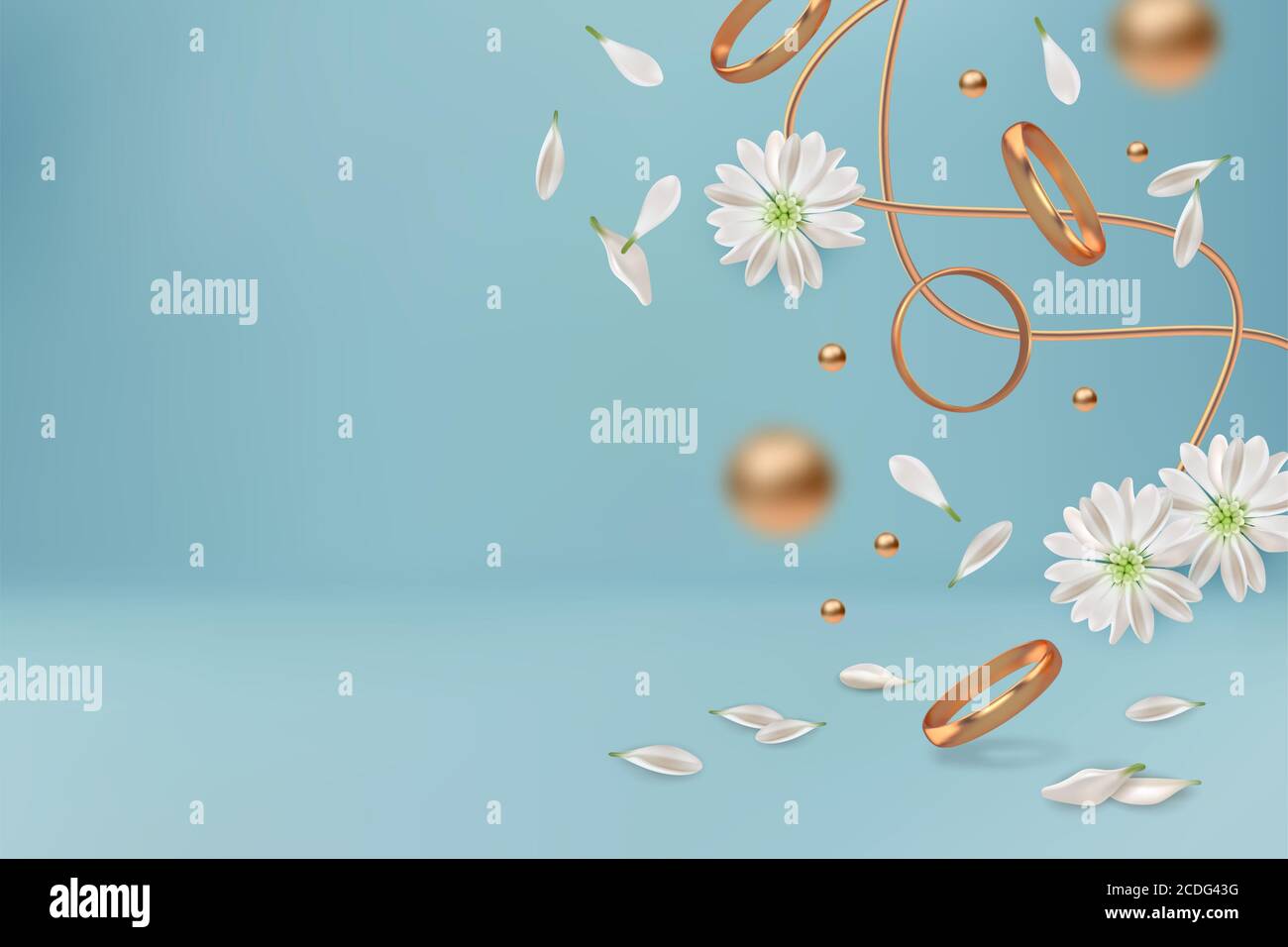 Wedding Concept Illustration Stock Photo - Alamy