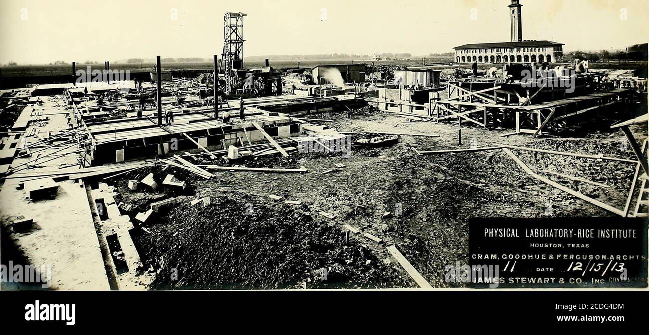 . Physical laboratory for the William M. Rice Institute, Houston, Texas ...